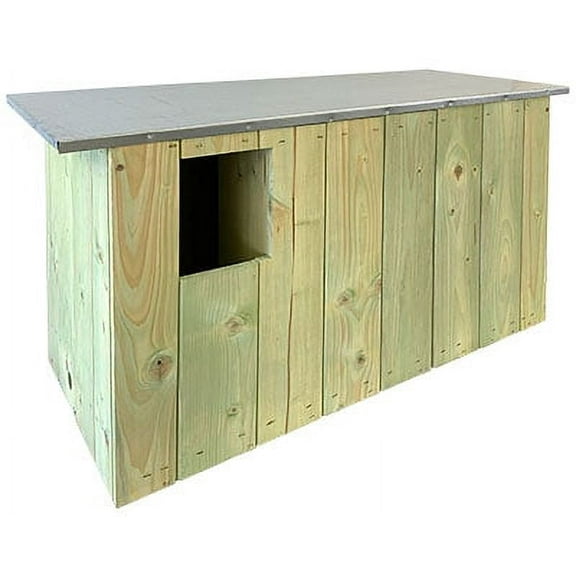 Esschert Design Wren Bird House - Antique Wash with Copper Roof ...