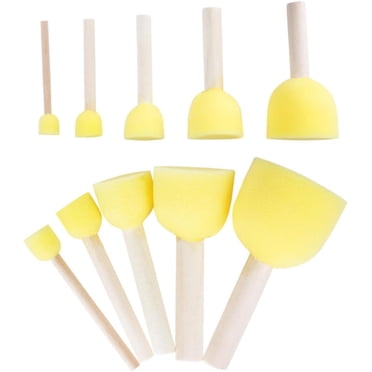 Foam Pouncer Assortment-Sponge Painting Stippler Set 24/-Foam Brush ...