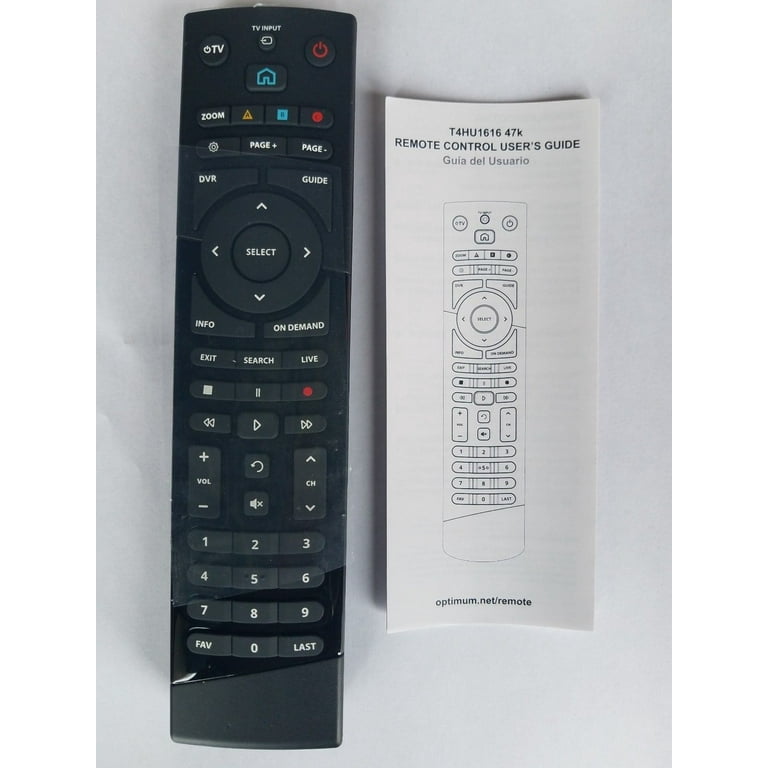 Old Cablevision Remote