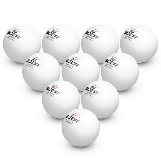 10 Uds. Pelota de ping pong de 3 estrellas 40+MM mesa de entrenamiento | Walmart en línea