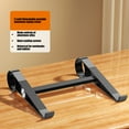 Aluminium Alloy Laptop Stand Bracket Desk Ergonomic Tablet Detachable ...