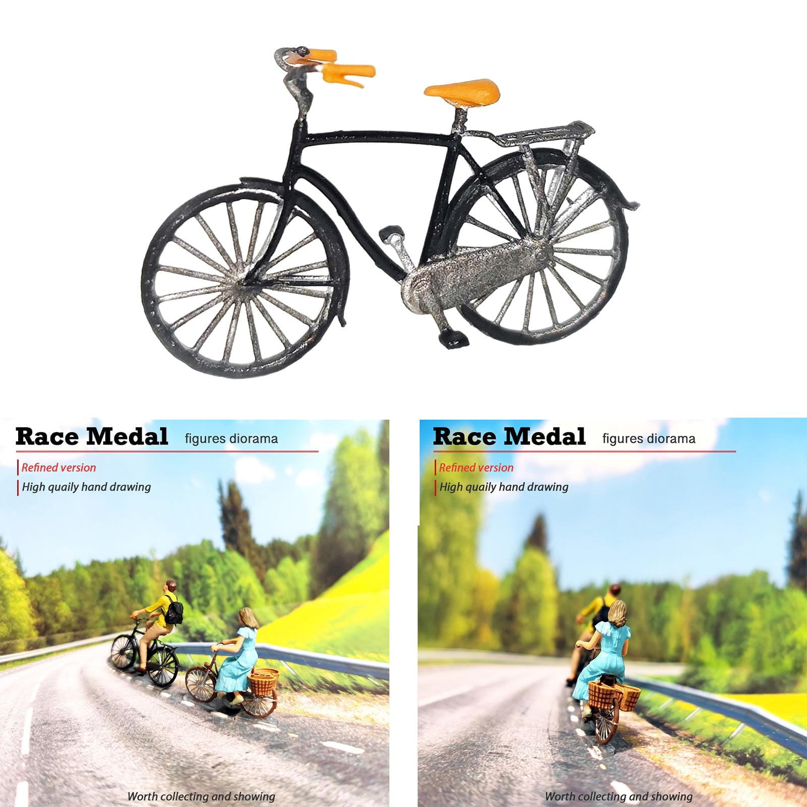 1/64 Scale People Figurines Mini Model DIY Model Diorama Figurines ...