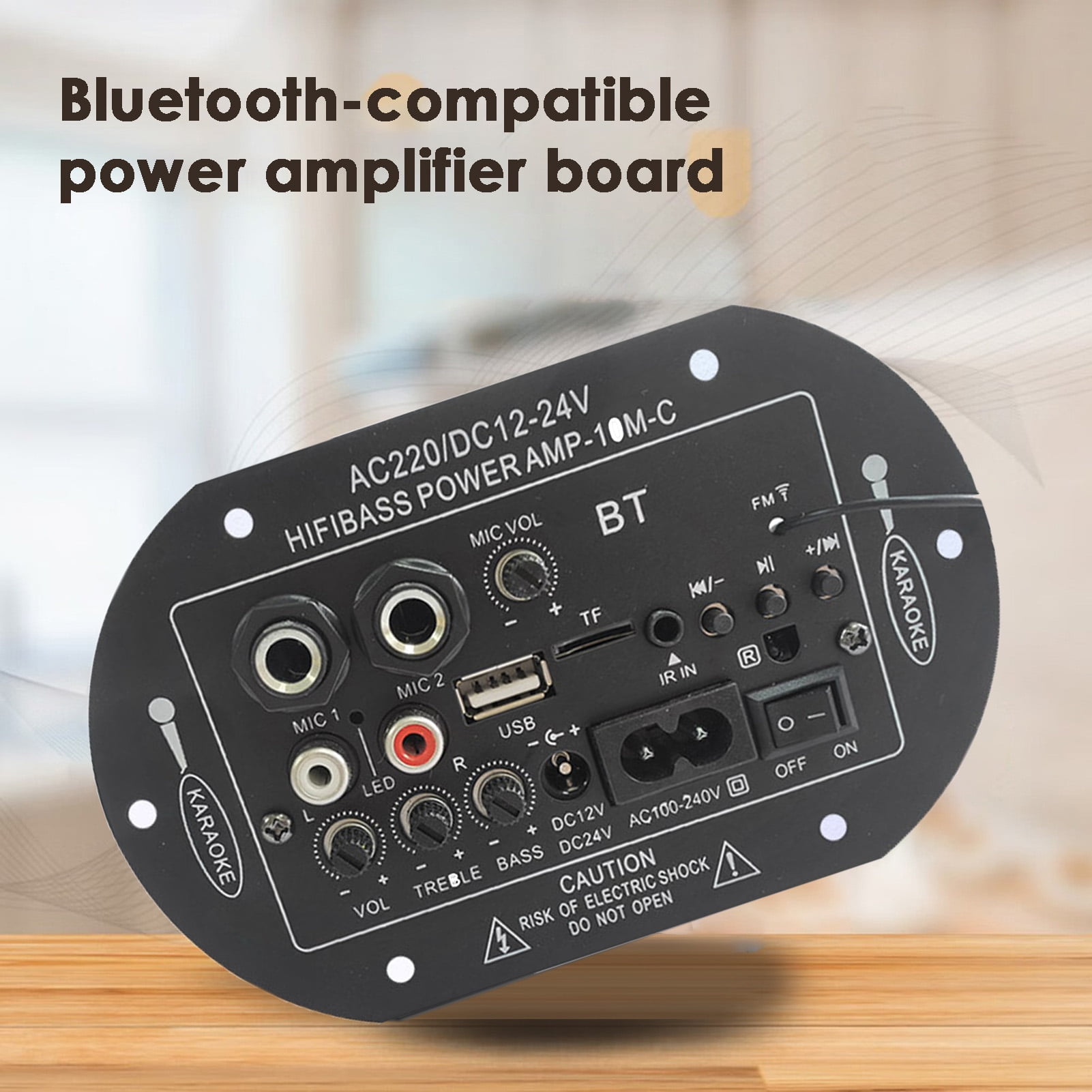 Anvazise Audio Amplifier Board Bass Control Loss-less Transmission High ...