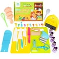 FUNGYAND 22-Piece Kids Cooking Set - Montessori Kitchen Tools for ...