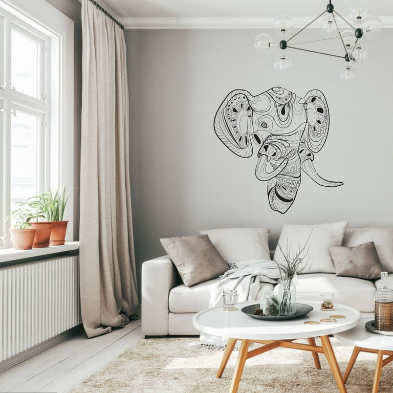 Aztec Elephant Pattern