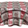 Newbridge Country Rustic Wildlife Lodge Plaid, Christmas Fabric ...