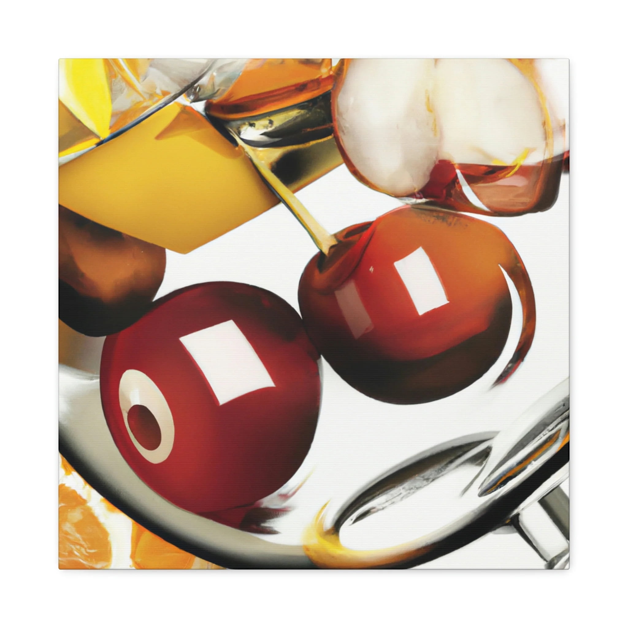 Booze and Baroque Beauty - Canvas - Walmart.com