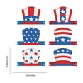 6PCS 4th of July Paper Headbands Craft Kits DIY Patriotic 250th ...