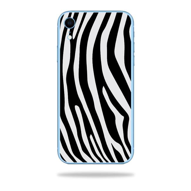 MightySkins APIPHXR-Black Zebra Skin Decal Wrap for Apple iPhone XR ...