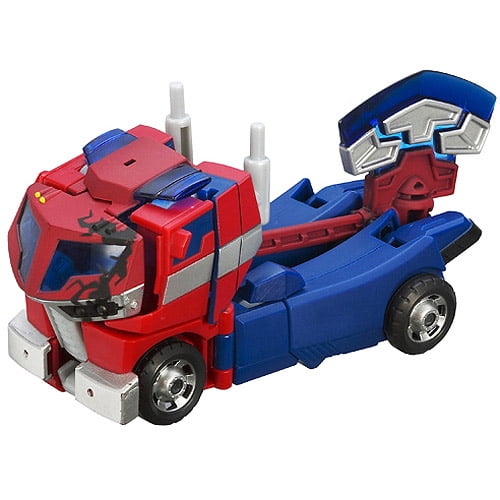 Transformers Animated Optimus Prime And Blackarachnia