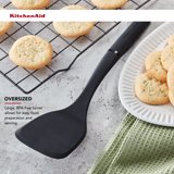 Kitchenaid Heat Resistant Nylon Solid Turner with Black Handle ...