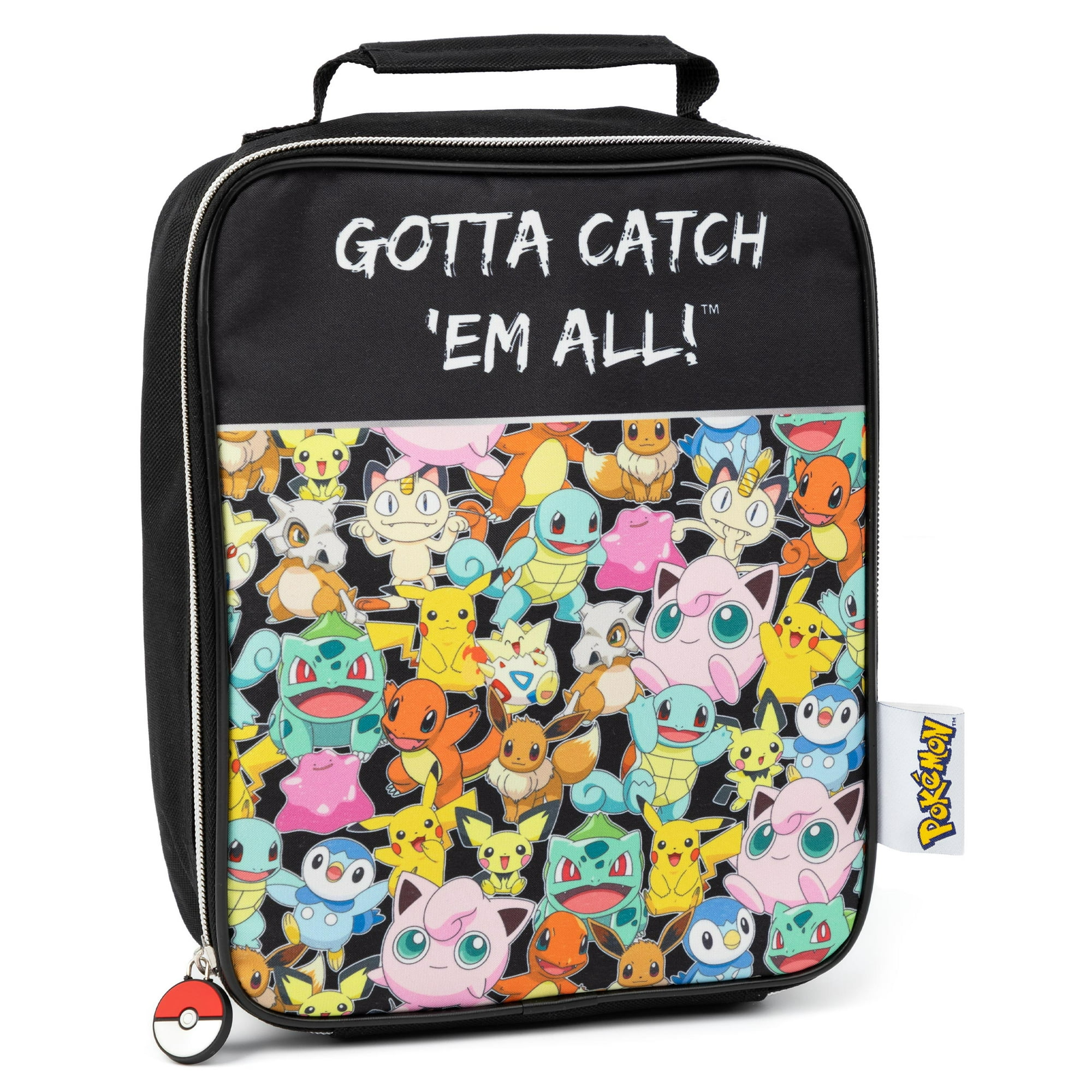 Click here for Pokémon Pokemon Unisex Kids Black Zip Lunch Bag prices