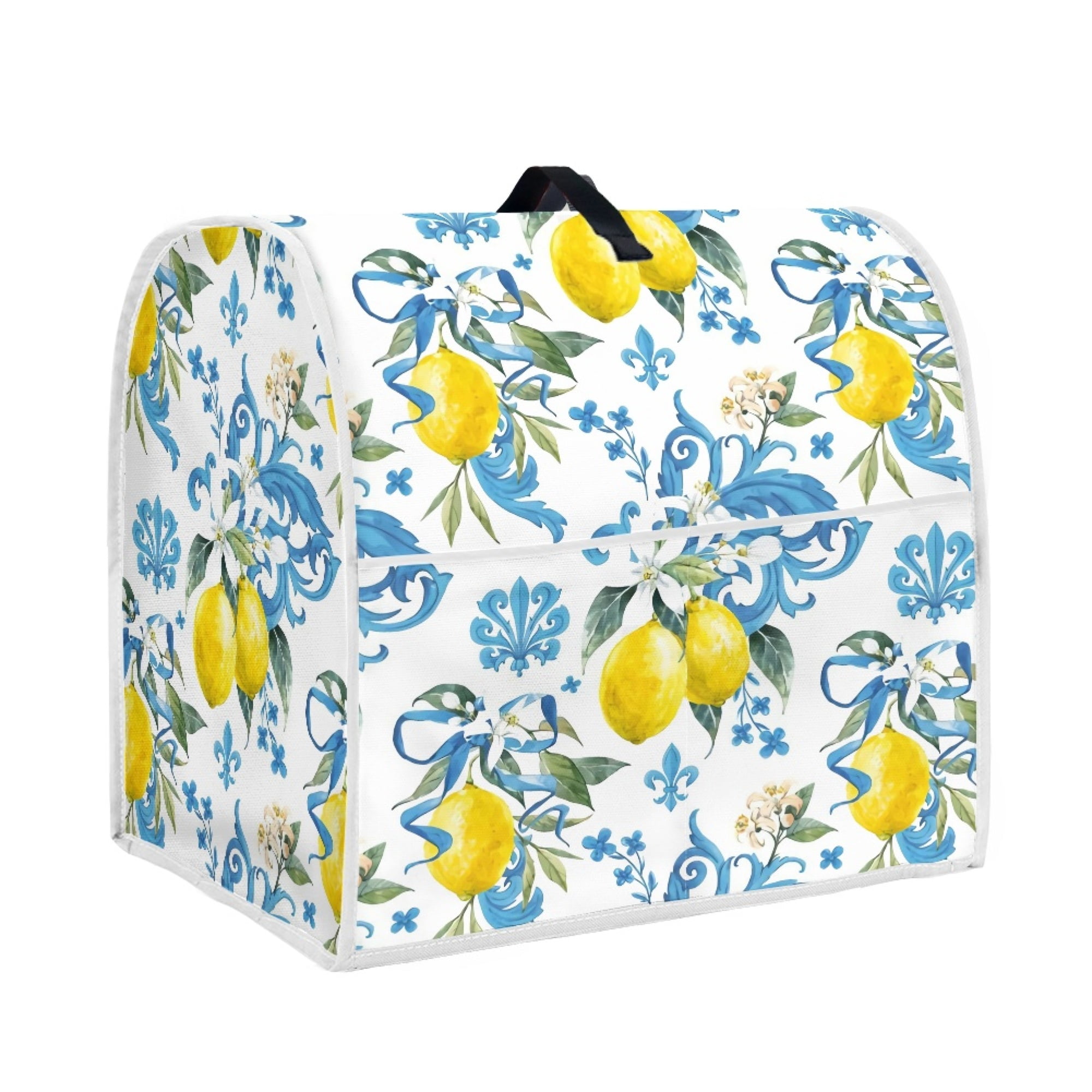 NETILGEN Blender Dust Cover Yellow Lemon Fruits Foldable Kitchenaid ...