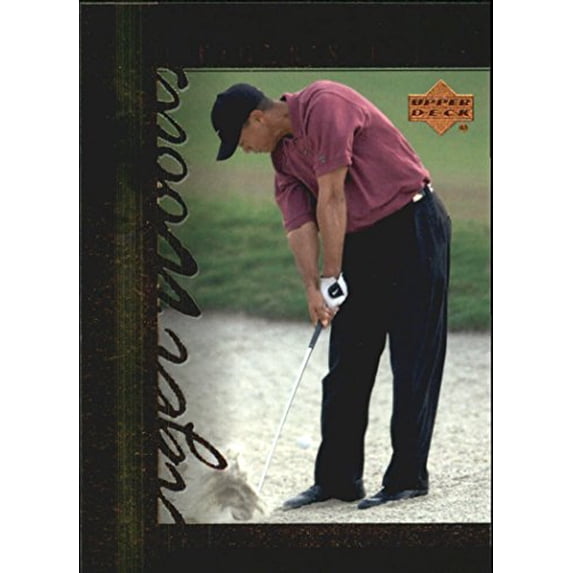 2001 Upper Deck Tiger's Tales #TT27 Tiger Woods PGA Golf Trading Card ...