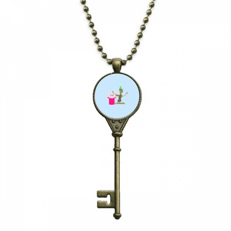 Locket And Key Cartoon