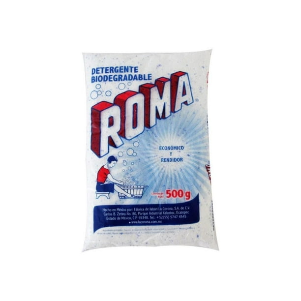 Pack de 20 Detergentes Roma de 500 Gr Roma 500 Gr | Bodega Aurrera en línea