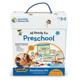 Learning Resources All Ready for Preschool Readiness Kit, Girls and ...