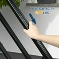 Ktaxon Handrail for Stairs Fits 1-4 Step Stair Railing Handrail for ...