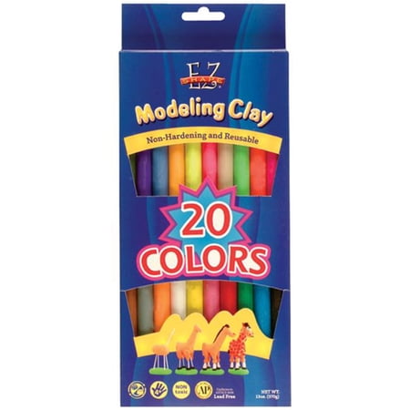 Polyform NDC20 EZ Shape Modeling Clay Non-Hardening 13 Ounces | Walmart ...