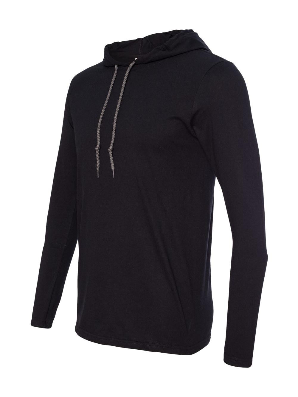 Anvil - Lightweight Hooded Long Sleeve T-Shirt - 987 - Walmart.com