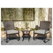 Walmart SR 3 Piece Outdoor Patio Furniture Set Bistro Set 2 Wicker ...