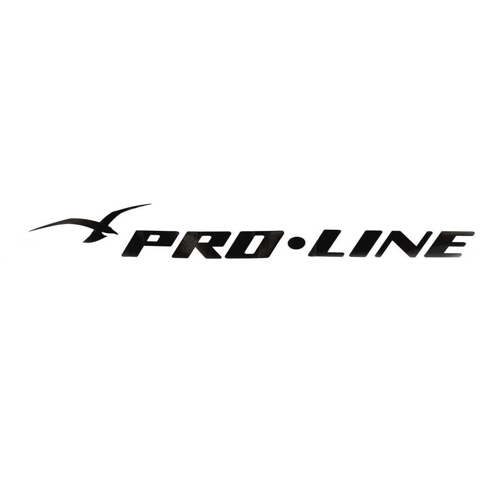Pro Line Boat Brand Decal | Black 18 x 2 1/8 Inch - Walmart.com