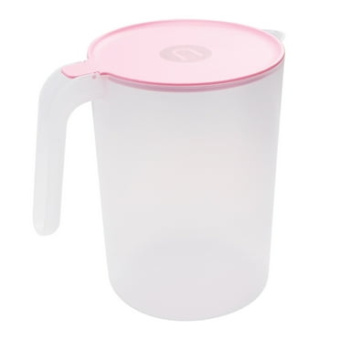 GoodCook 1-Gallon Plastic Airtight Pitcher with Vacuum Seal Lid, Red ...