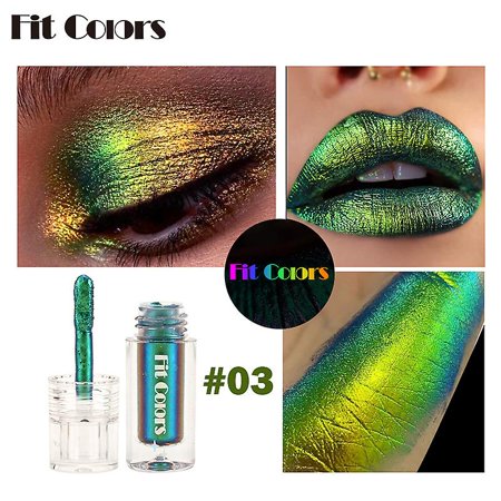 Multi Chrome Eyeshadow Pigments Long Lasting Multi Chrome Chameleon ...