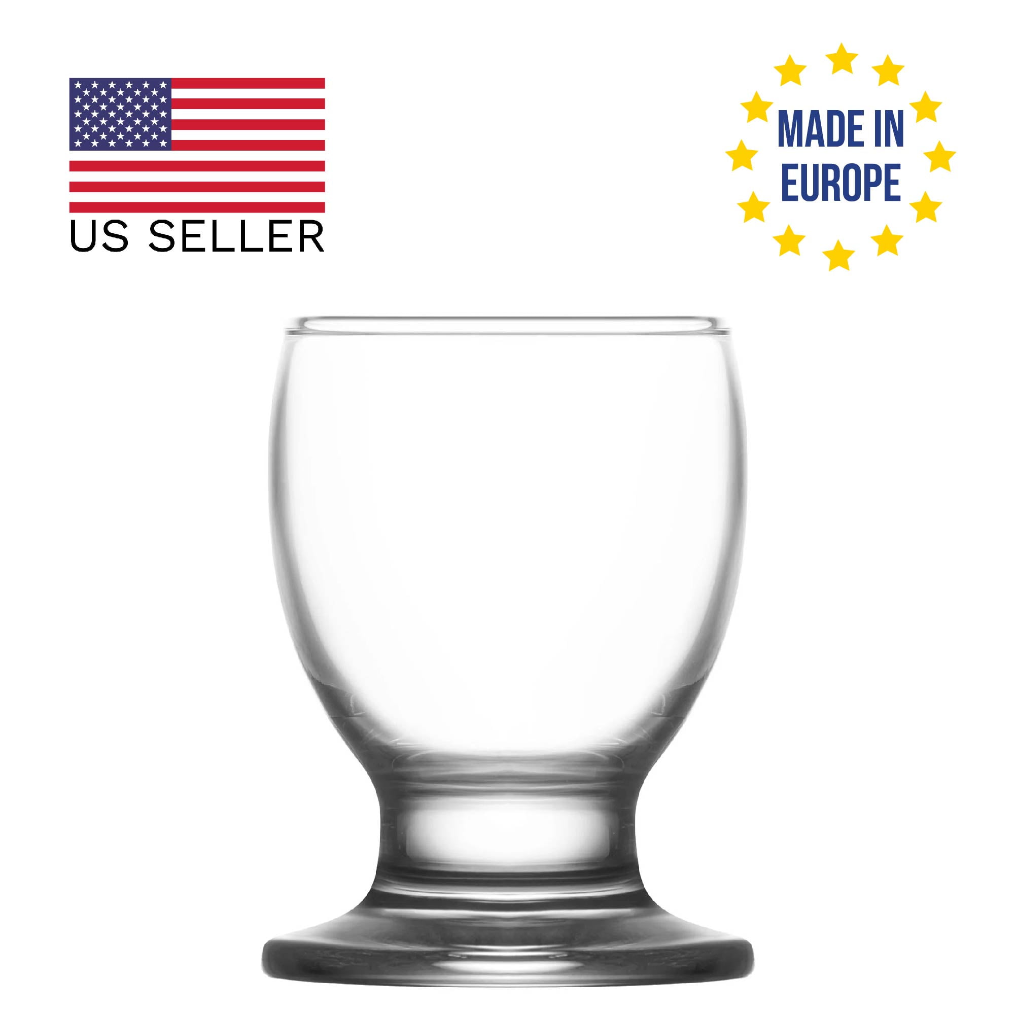 LAV Nectar Liqueur Glass Set, Mini Shot Glass Set, Cordial Glasses ...