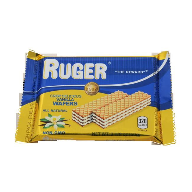 Ruger Wafer Vanilla Australian Wafers, 12 pack - Walmart.com