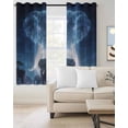 Aesthetic Elephants Blackout Curtains for Bedroom/Living Room, Thermal ...