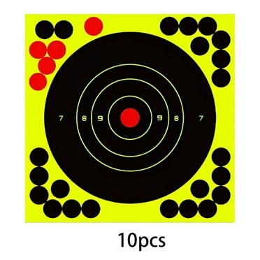 30 pc Reactive Splatter Shooting Targets Instant Feedback Self-Adhesive ...