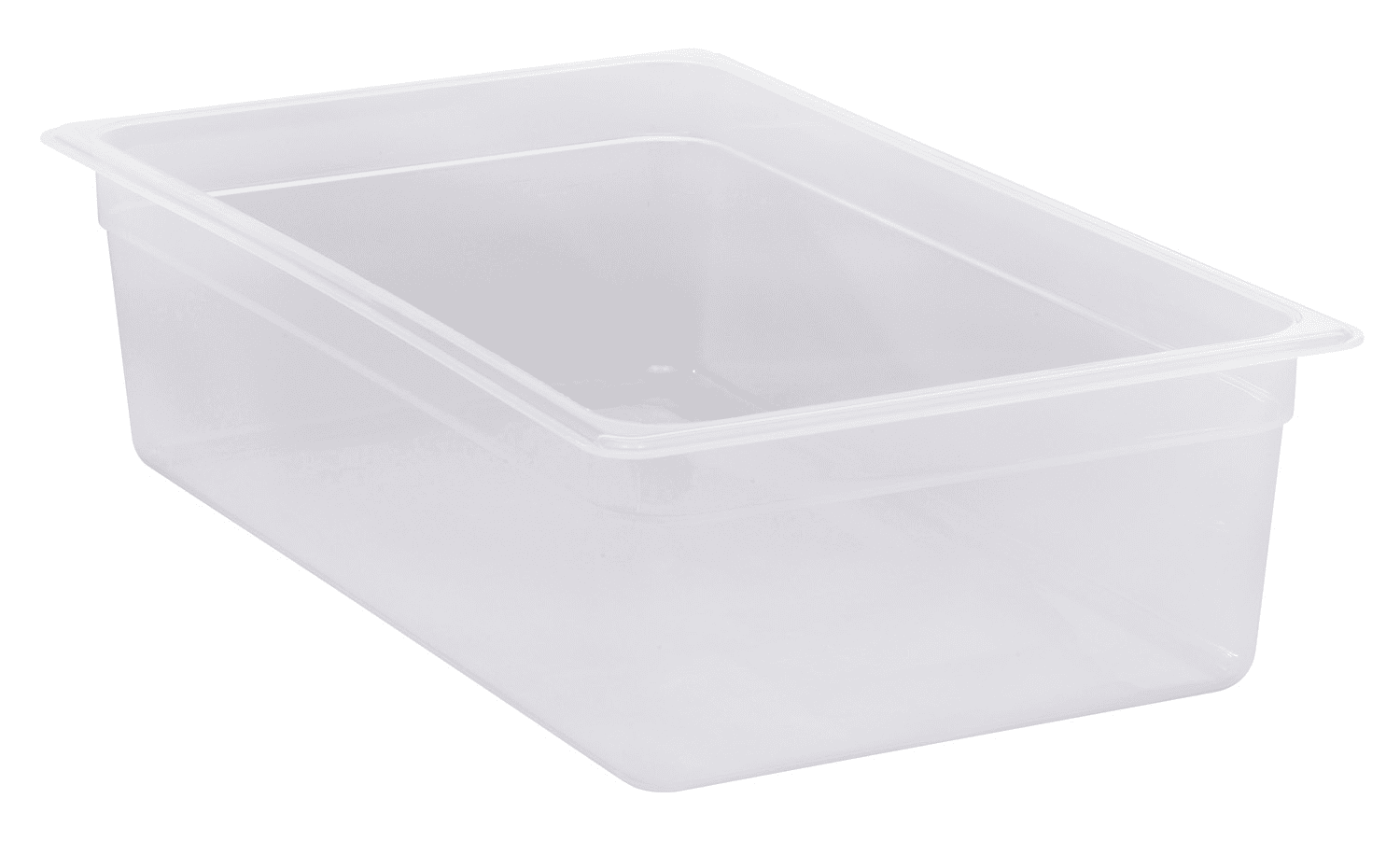 Food Pan 1/1 X 6" Polypropylene Translucent - Walmart.com - Walmart.com