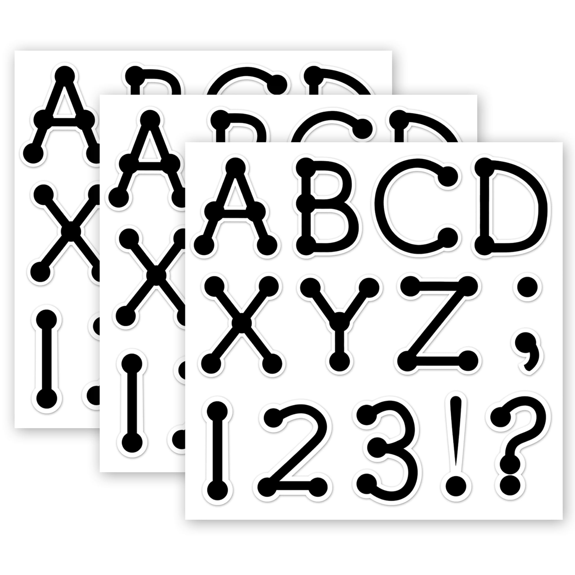 Creative Teaching Press Black Dot to Dot 4 Inch Uppercase Letters 294 creative-teaching-press-black-dot-to-dot-4-inch-uppercase-letters-294