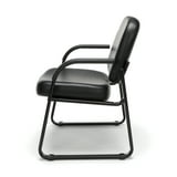 OFM Guest and Reception Chair with Arms, in Black - Walmart.com