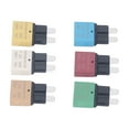 6Pcs Automatic Reset Blade Fuse Assortment Kit E37 ATM Mini Circuit ...