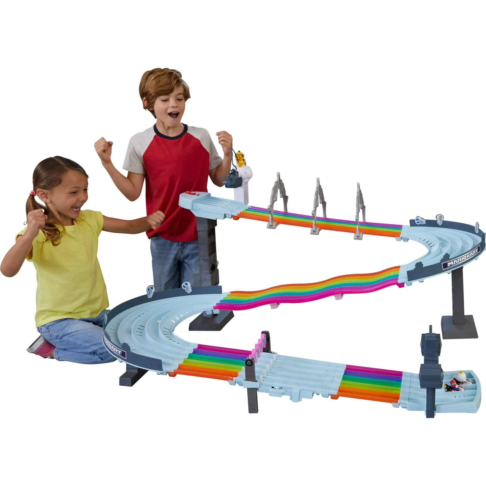 Click here for Hot Wheels Mario Kart Rainbow Road Track Set prices