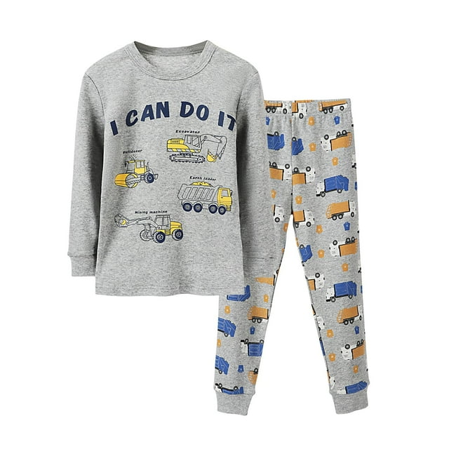 GDREDA Outfits for Boys Toddler Kids Baby Boys Girls Pajamas Cartoon ...