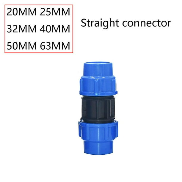 20/25/32/40/50/63mm Pvc Pe Tube Tap Water Splitter Plastic Quick Valve ...