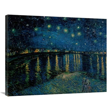 36 in. Starlight Over the Rhone Art Print - Vincent Van Gogh - Walmart.ca