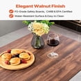 Bar Table, 5PCS Bars Tables Set, Bar Tables and Chair Set with Rounded ...