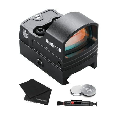 Bushnell RXS-100 Reflex Red Dot Sight + Additional Batteries and Lens ...