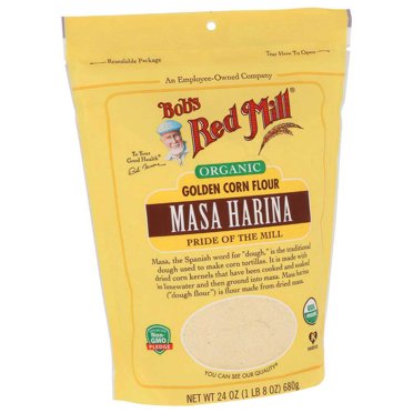 Bobs Red Mill Organic Cornmeal, Medium, 24 Oz - Walmart.com
