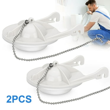 Toilet Dual Flush, Toilet Flapper, Toilet Push Button Valve Stainless ...