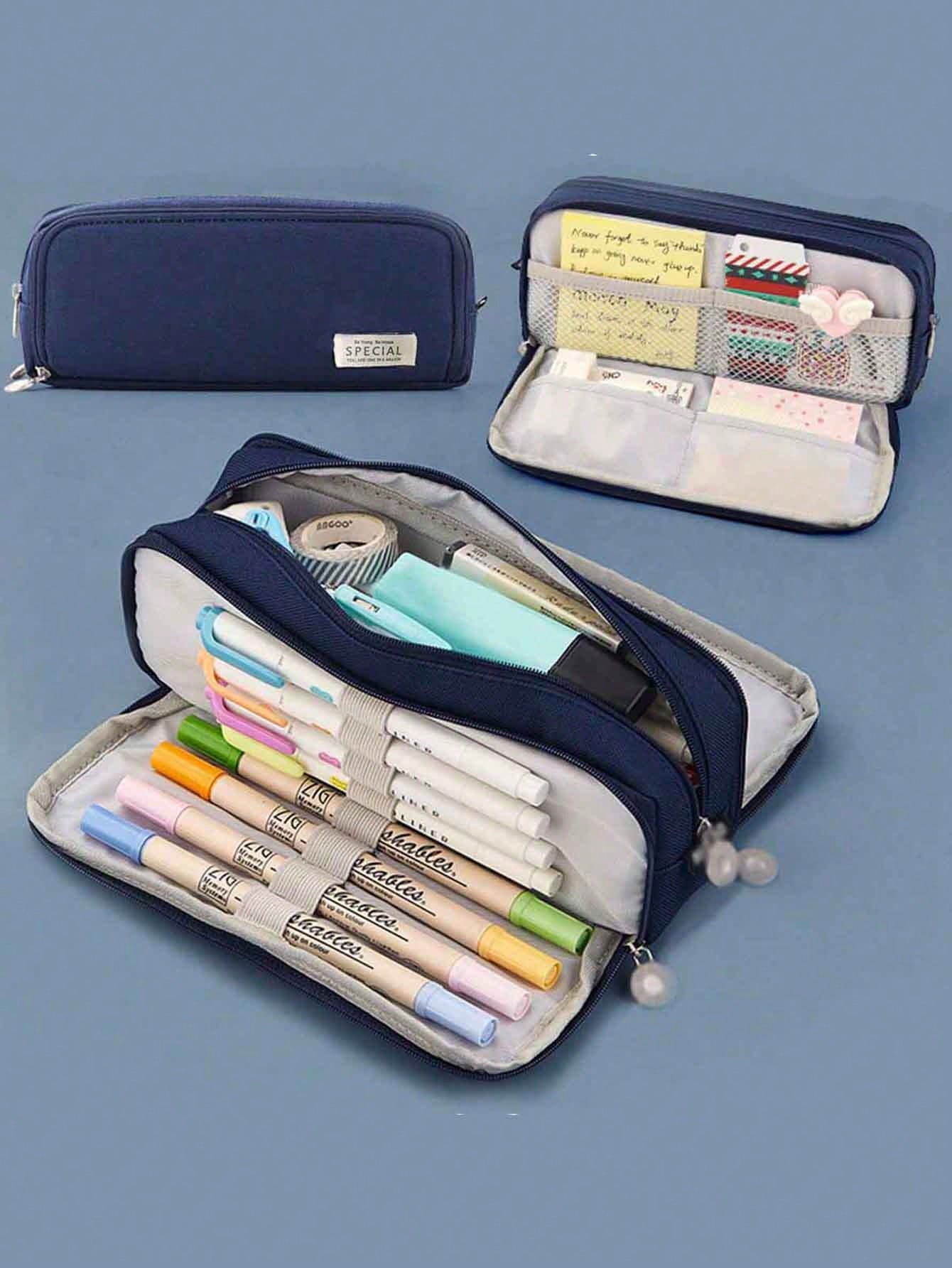 Creative Pencil Case Cute Boy Girl Kawaii Pencil Cases Storage Kids Pen ...