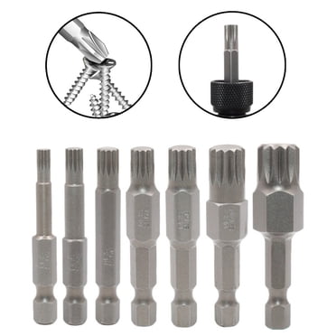 Tonsiki Torx Bit Set with Screwdriver Handle ,50mm Security Torx ...