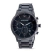 Emporio Armani Black Stainless Steel Chronograph Men's Watch, AR2485 ...