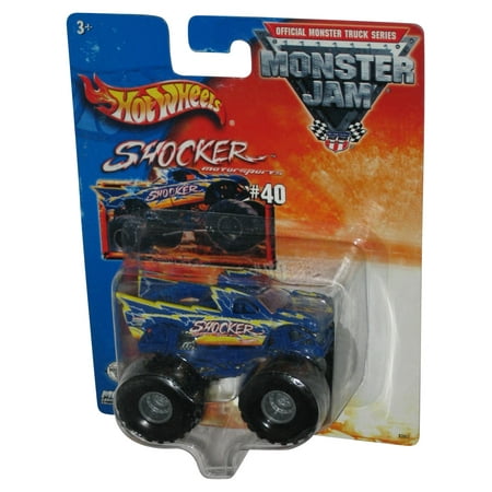 Hot Wheels Monster Jam Shocker (2002) Mattel 1:64 Toy Truck #40 ...