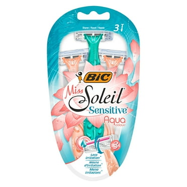 BIC Soleil Sensitive Advanced Women's 5 Blade Razor, 8 Count - Gift Set ...