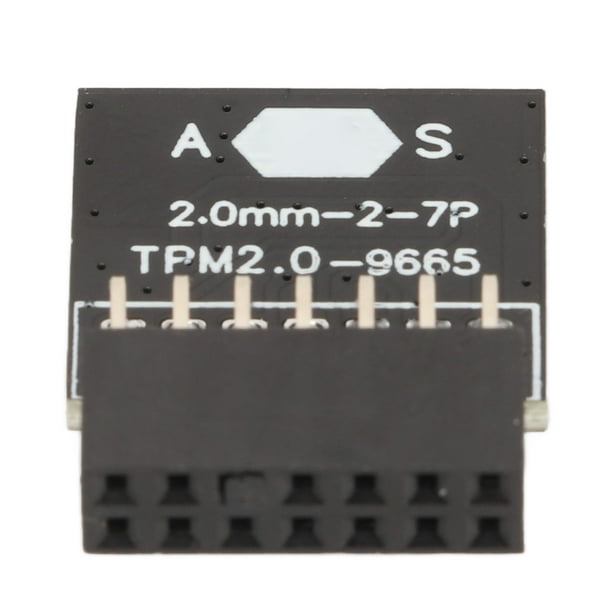 TPM 2.0 Module, 14 Pin Black TPM 2.0 Platform Module Encryption ...